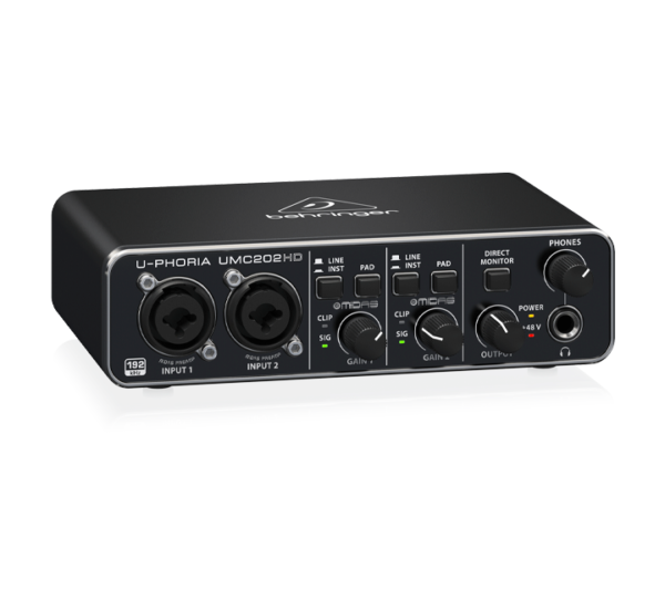 INTERFAZ DE AUDIO BEHRINGER UMC202HD